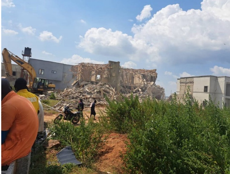 Abuja Building Collapse: FCT Police Confirm Rescue of Five Persons