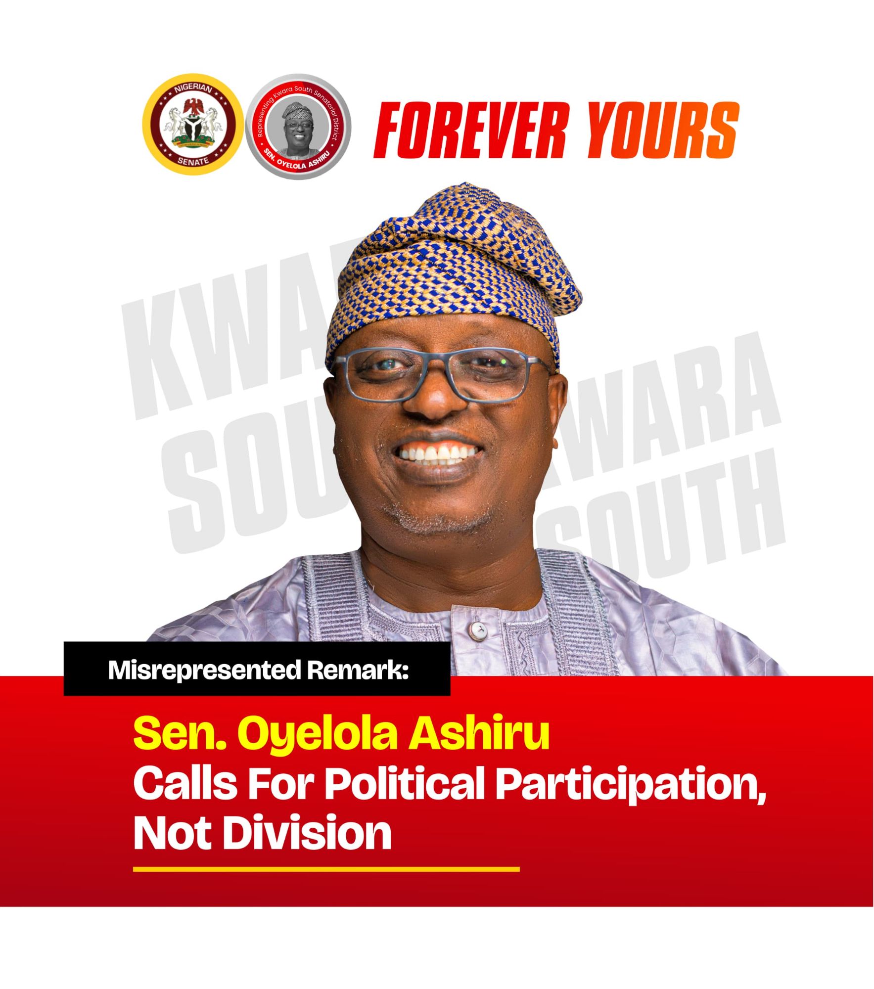Senator Ashiru Denies Undermining Igbomina, Clarifies 'Misrepresented ...